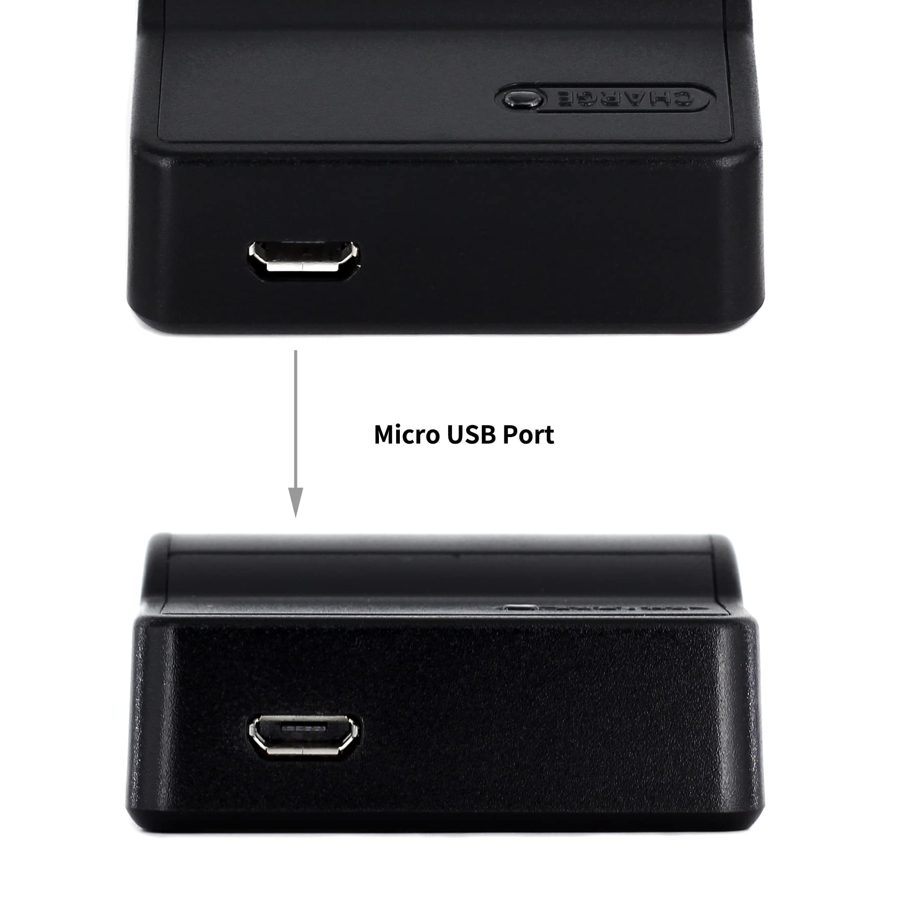 DB-L80 USB Charger for Sanyo Xacti DMX-CG10, DMX-CG11, DMX-CS1, DMX-GH1, VPC-CG10, VPC-CG100, VPC-CG20, VPC-CG21, VPC-CG88, VPC-CS1, VPC-GH1, VPC-GH2, VPC-GH3, VPC-GH4, VPC-PD1 Camera and More