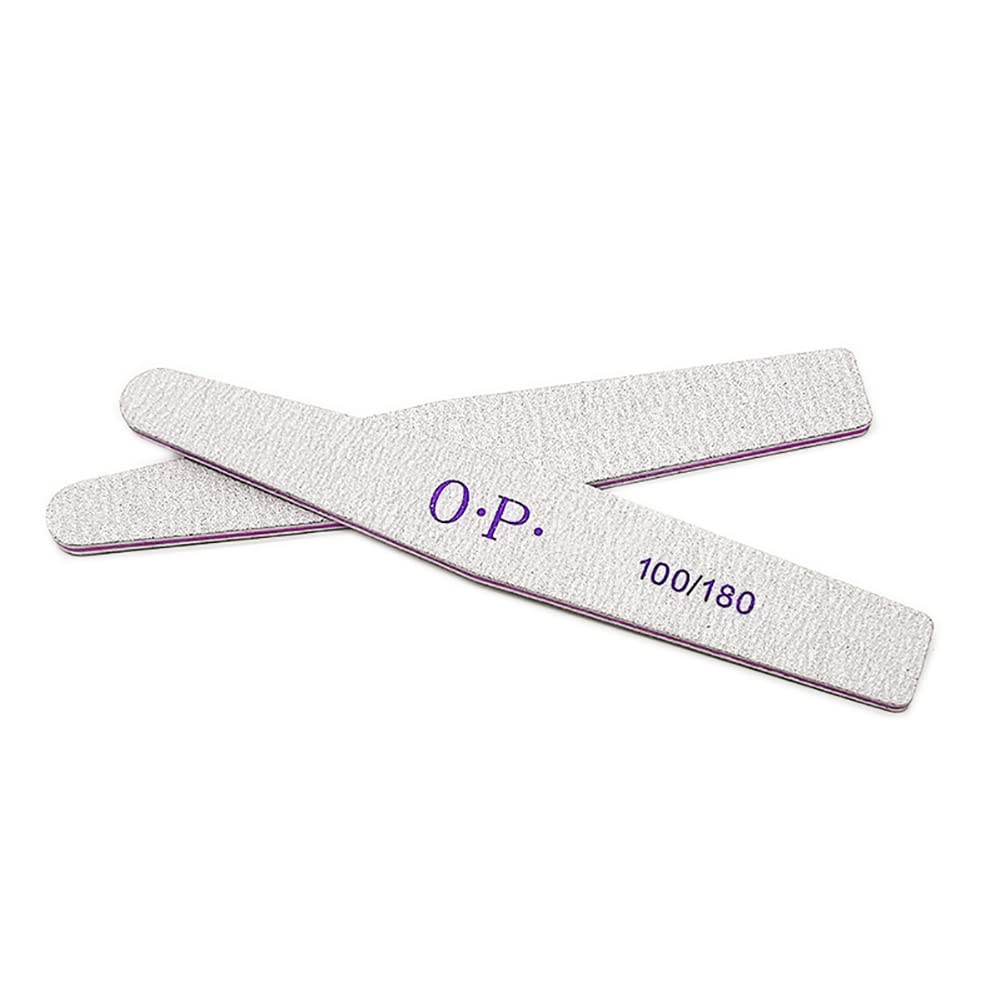 10 Pcs Emery Board Nail Files Double Sided Fingernail Files Professional Grit Natural Nails File Manicure Pedicure Tools for Salon Home Use