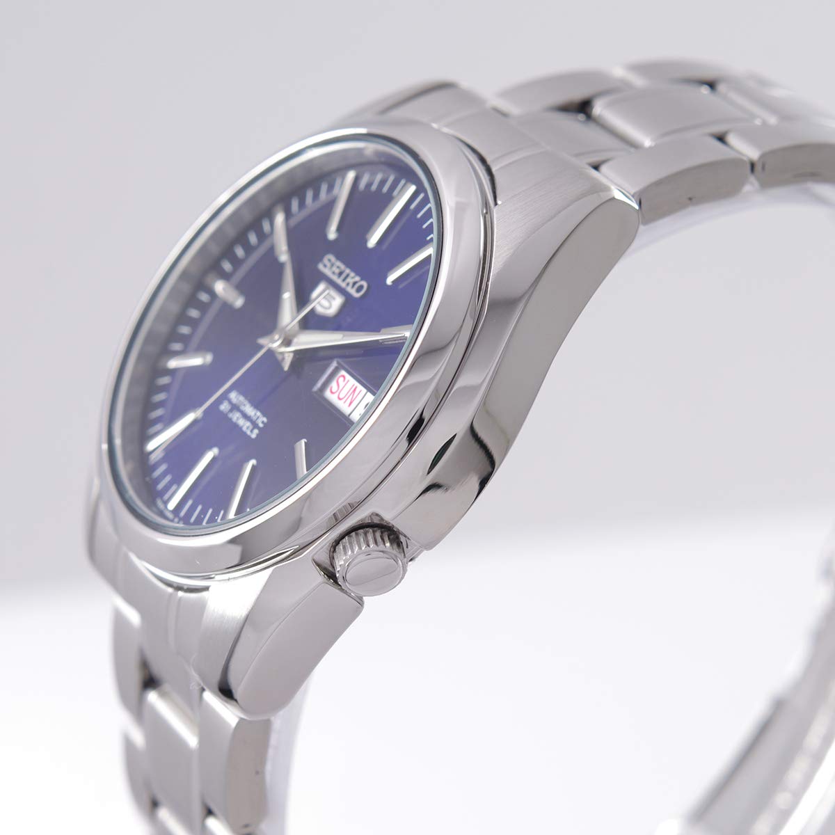 Seiko 5 Automatic Mens Day/Date Stainless Steel Bracelet WatchSNKL43