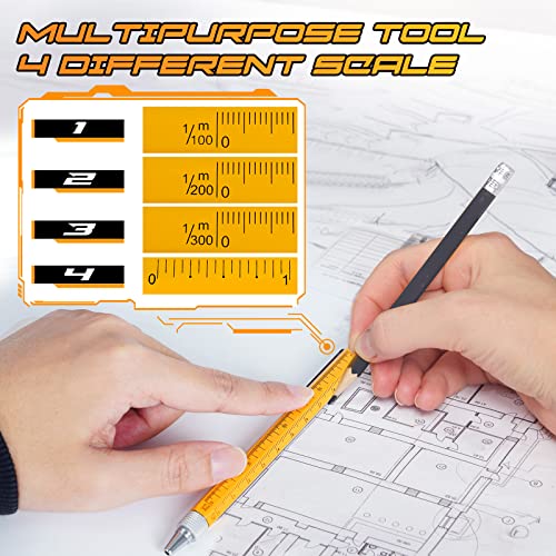 Multitool Camping Accessories Stocking Stuffers for Men Dad Gifts - 6 In 1 Multitool Pen Gadgets Tools Gifts For Men