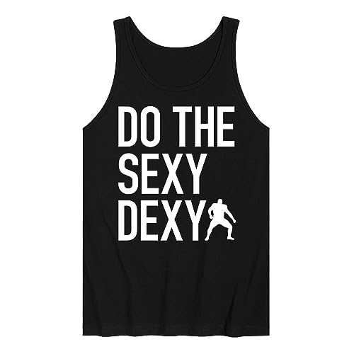 Instant Message - Do The Sexy Dexy - Men's Jersey Tank Top - Size 2 X-Large Black