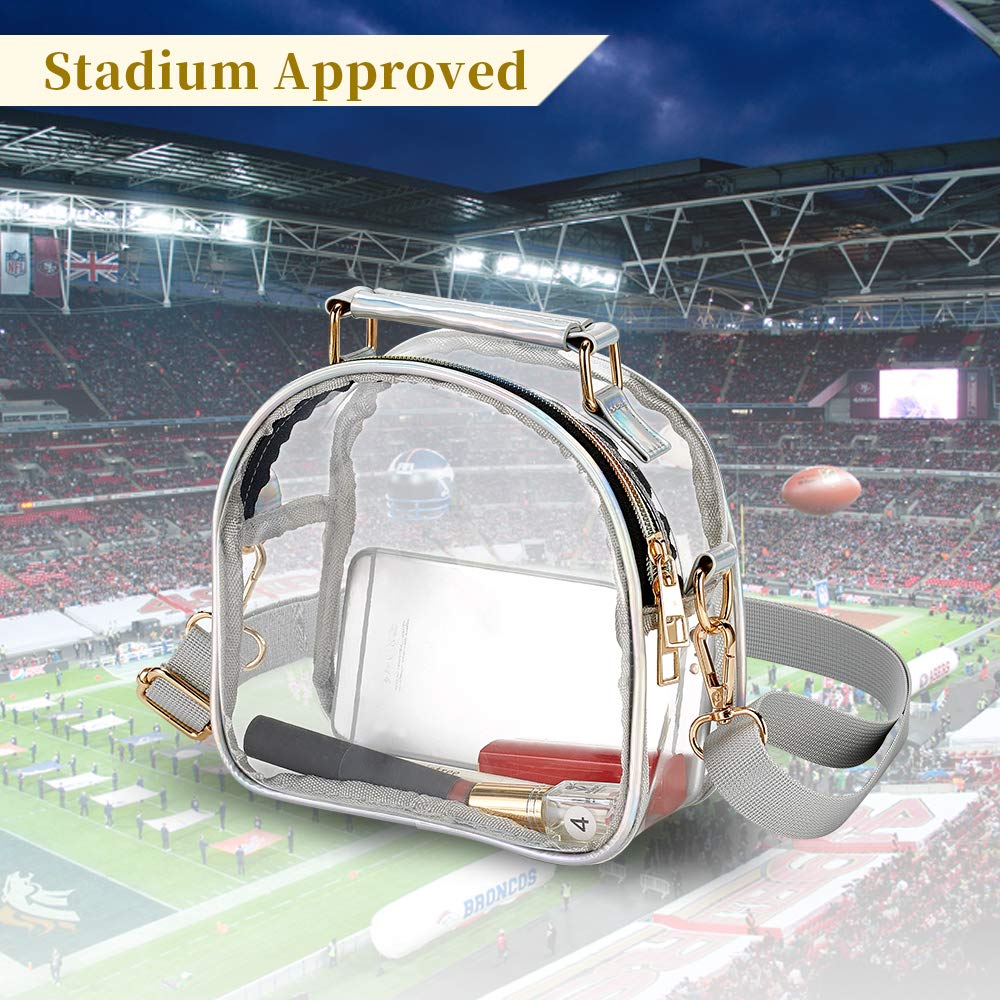COROMAY Clear Purse for Women, Clear Bag Stadium Approved, Transparent Purse Handbag
