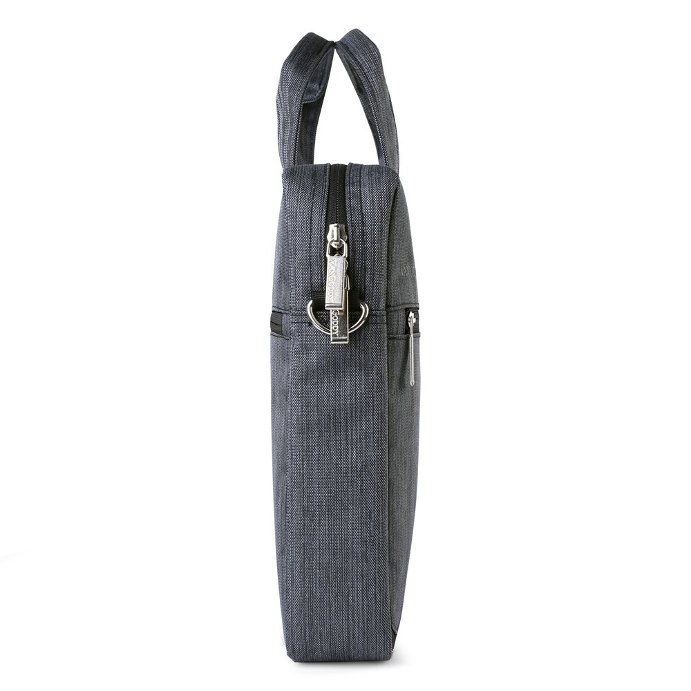 Slim Grey Black Laptop Briefcase Bag 17-inch for Dell Inspiron 17, G7 17, Alienware x17 m17, Precision, XPS 17