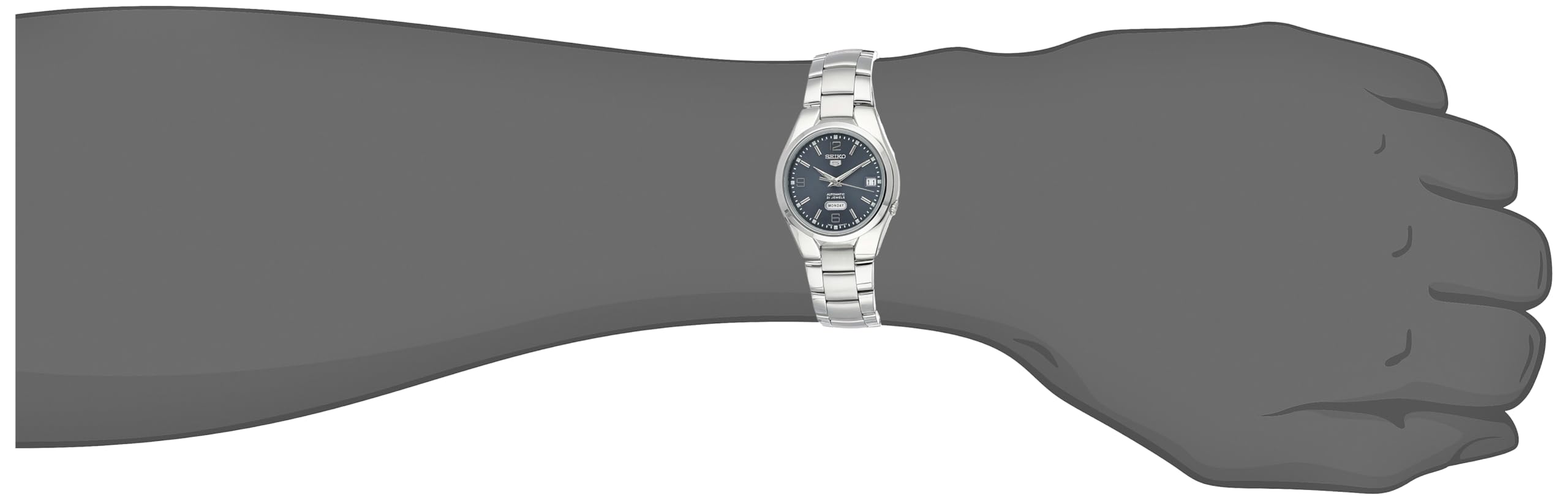Seiko Men's SNK621K Automatic Stainless Steel Watch