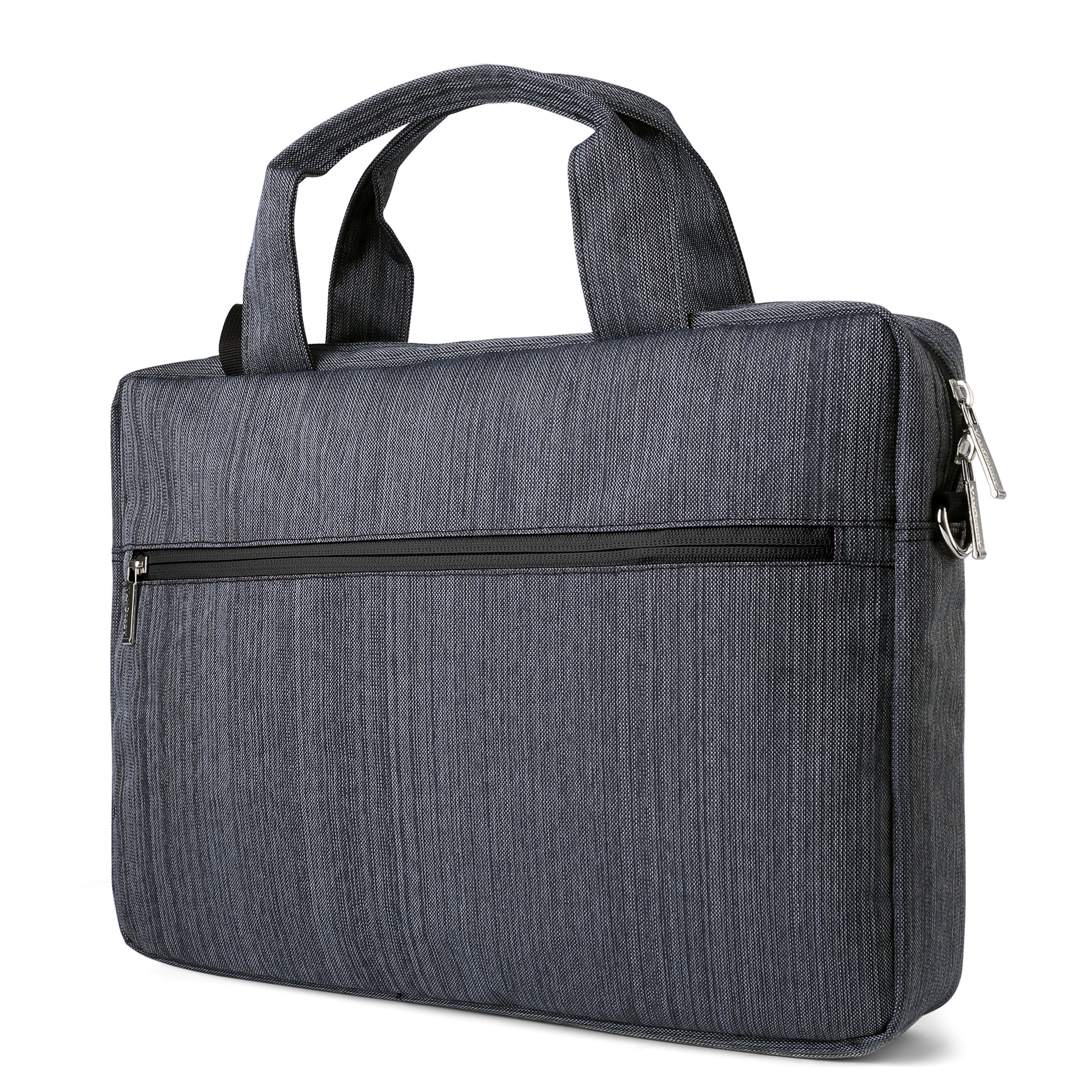Slim Grey Black Laptop Briefcase Bag 17-inch for Dell Inspiron 17, G7 17, Alienware x17 m17, Precision, XPS 17