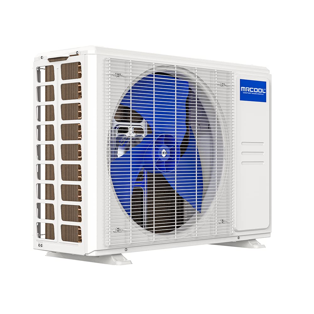 MRCOOL DIY 18k BTU 22 SEER Ductless Mini Split AC & Heat Pump 4th Generation - Energy Star 240v with Line Set Cover & 1 YR Labor Warranty