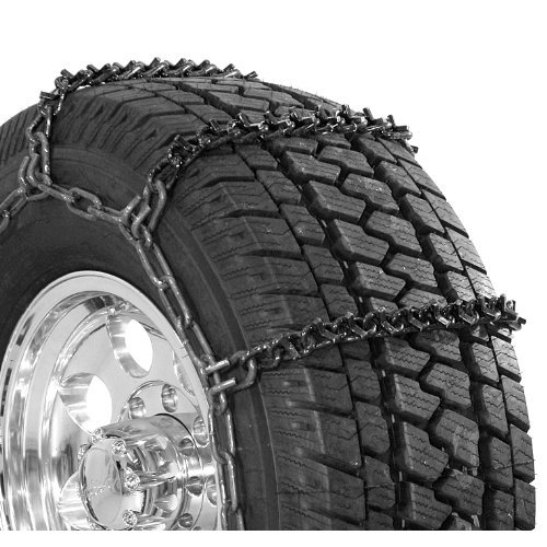 SCC QG3229CAM Quik Grip Wide Base Type CAM-DH Light Truck Tire Traction Chain - Set of 2