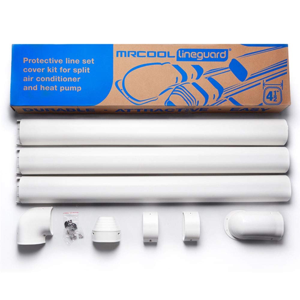 MRCOOL DIY 18k BTU 22 SEER Ductless Mini Split AC & Heat Pump 4th Generation - Energy Star 240v with Line Set Cover & 1 YR Labor Warranty