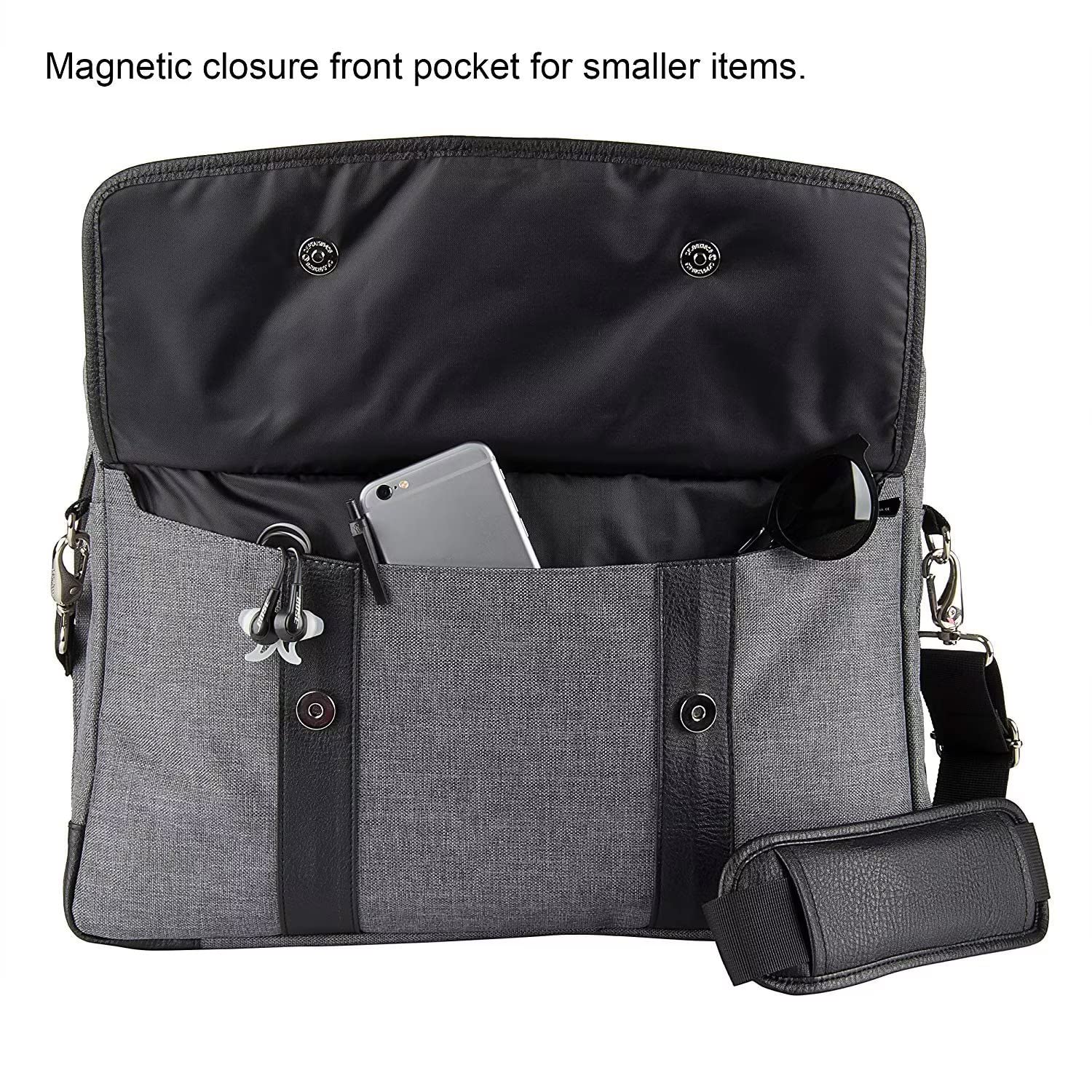 ECCRIS 17.3 in Laptop Bag Compatible with Alienware m18 R2, M17 R5 R4 R3, X17, X17 R2, Precision 17, XPS 17