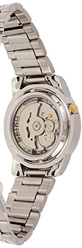 Seiko Men's SNKK07 5 Stainless Steel White Dial Watch