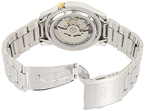 SEIKO Series 5 Automatic Date-Day Silver Dial Men's Watch SNKK09J1