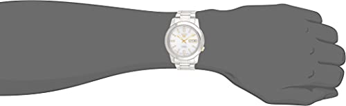 SEIKO Series 5 Automatic Date-Day Silver Dial Men's Watch SNKK09J1