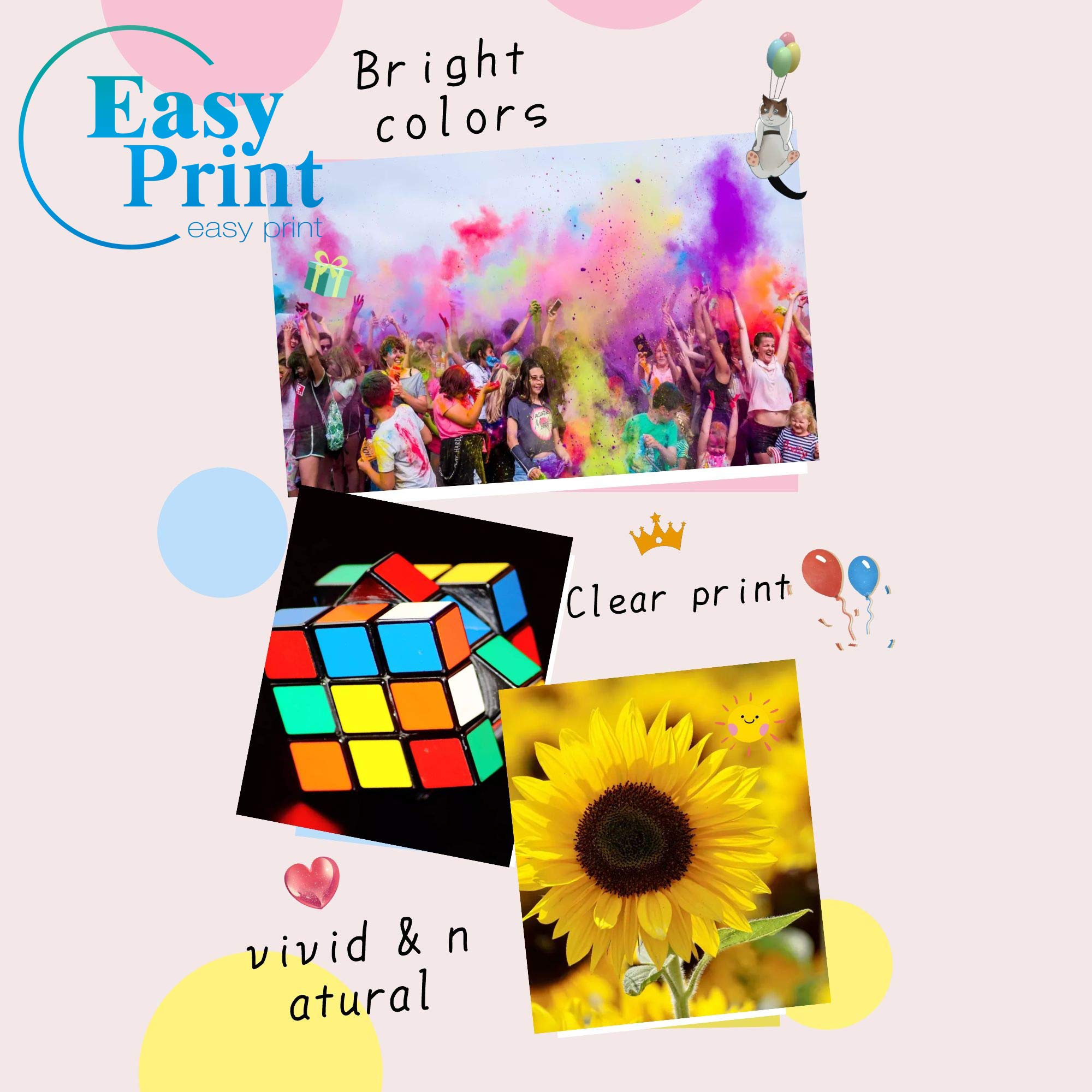 EASYPRINT (2BK/2C/2M/2Y) Compatible 046H Toner Cartridge Replacement for Canon CRG-046H CRG046H Used for LBP651C LBP654Cdw MF735Cdw MF733Cdw MF731Cdw, (2 Set, High Yield)