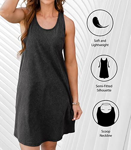 Instant Message - Do The Sexy Dexy - Women's Sleeveless Shift Dress - Size Small Black