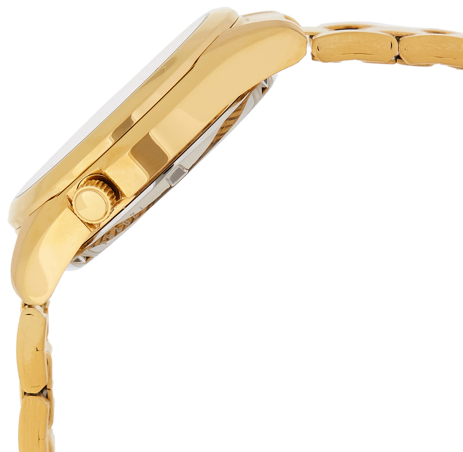 SEIKO Men's 5 Automatic Gold-Tone Steel and Dial