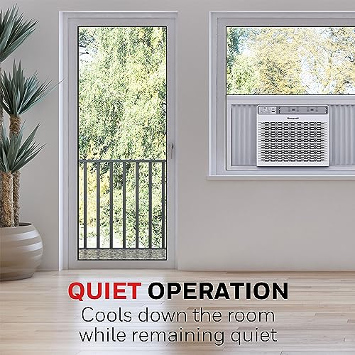 Honeywell 8,000 BTU Digital Window Air Conditioner, Remote, 4 Modes, Eco, 350 sq ft Coverage