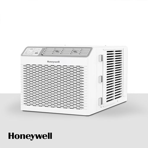 Honeywell 8,000 BTU Digital Window Air Conditioner, Remote, 4 Modes, Eco, 350 sq ft Coverage
