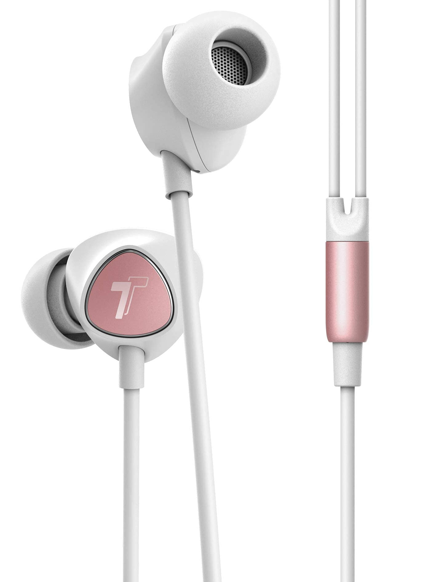Thore Wired in Ear Headphones for iPhone Xr, Xs Max, iPhone 11, 12, 13, 14 Pro Max Earphones with Mic - Lightning MFi Certified by Apple Earbuds with Remote Microphone + Volume Control (V100)