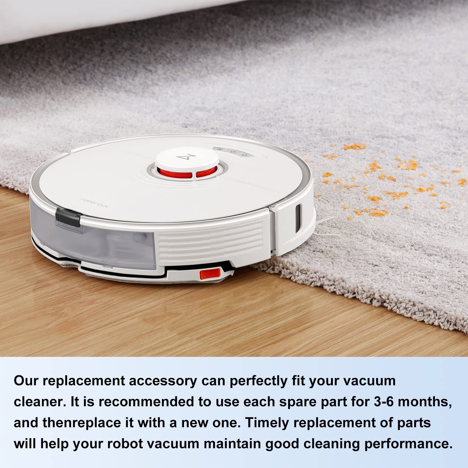 Garbage fighter Electric Control Water Tank Compatible With Roborock S7 /T7S /T7SPLUS /G10 Robot Vacuum Cleaner Accessories Parts