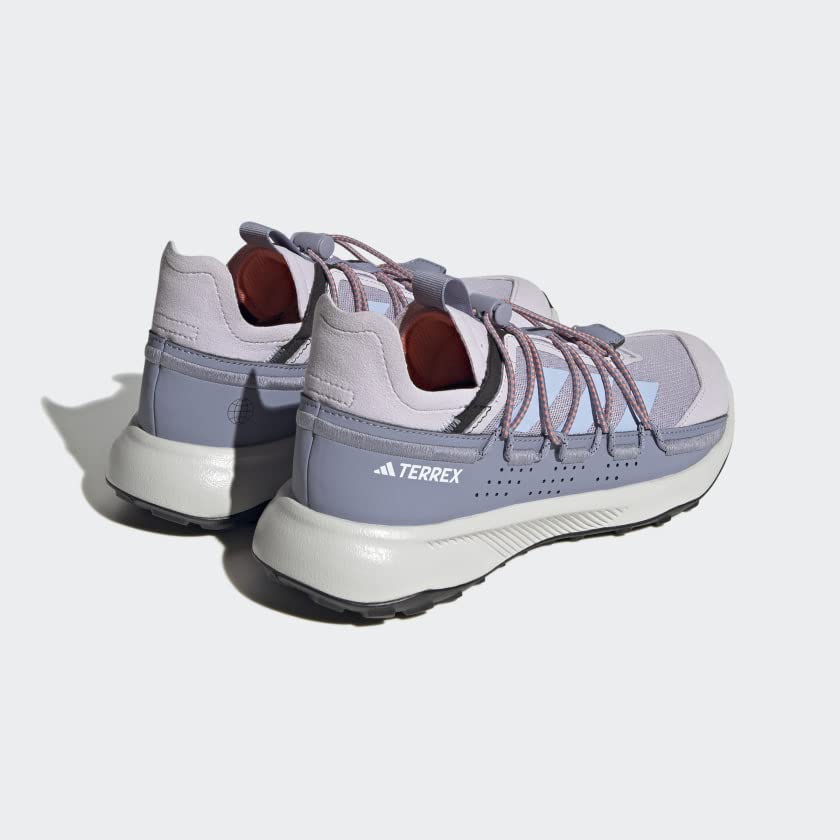 adidas Women's Terrex Voyager 21 Sneaker, Silver Dawn/Blue Dawn/Solar Gold, 10.5