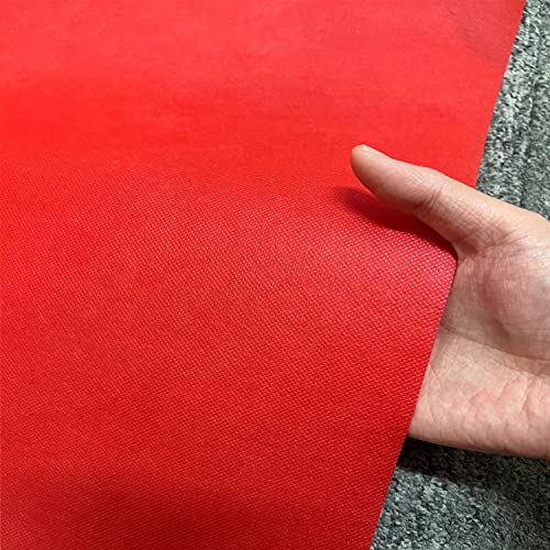 Movie Night Red Aisle Runner 24 in × 15 ft Red Carpet Event Runner Wedding Rug for Indoor Outdoor Wedding Party Decorations