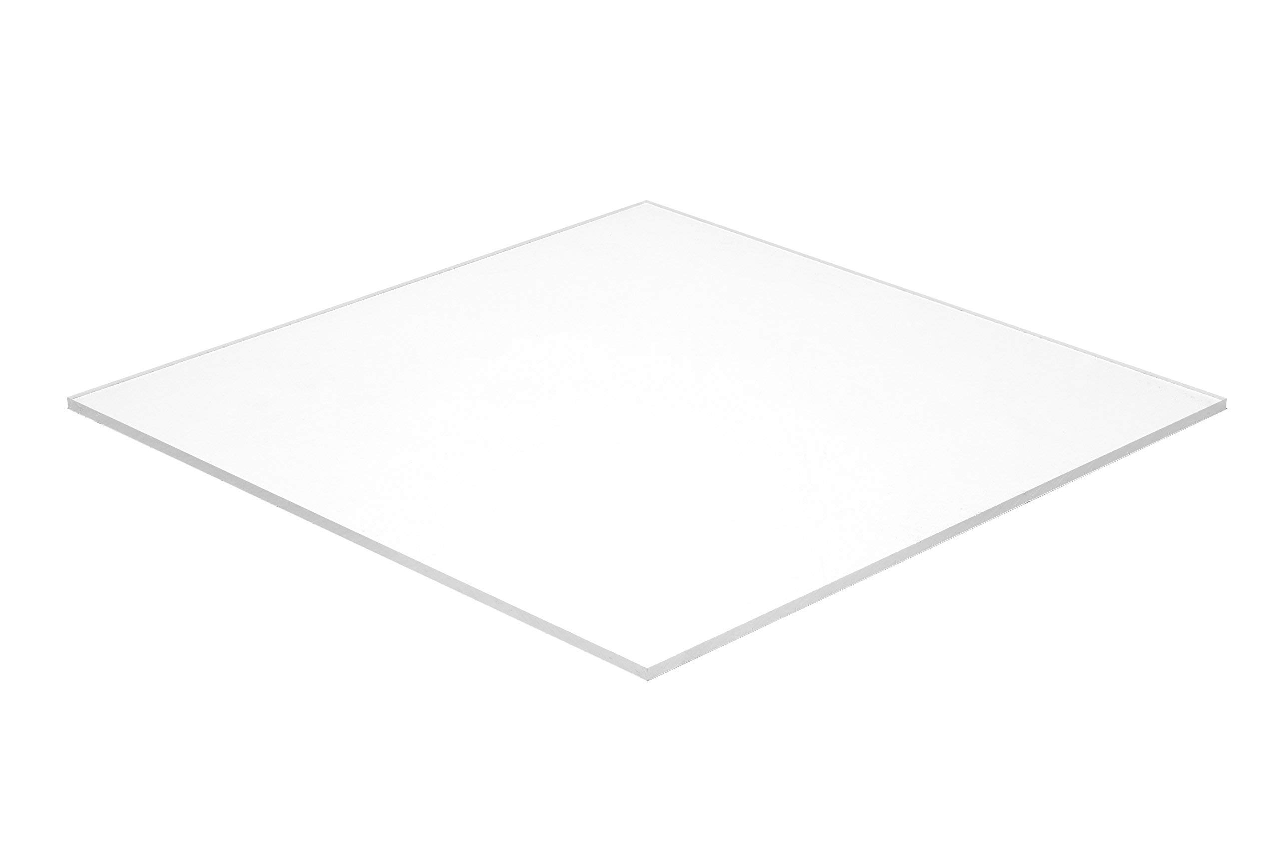 Falken Design Acrylic Plexiglass Sheet, White Translucent 32% (7328), 18" x 32" x 1/8"