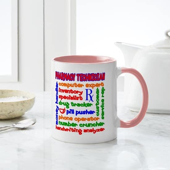 CafePress Pharmacy Technician Mug Ceramic Coffee Mug, Tea Cup 11 oz