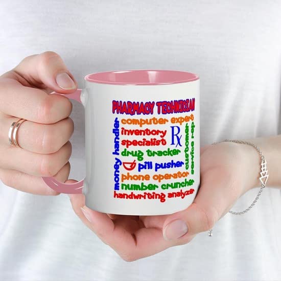 CafePress Pharmacy Technician Mug Ceramic Coffee Mug, Tea Cup 11 oz