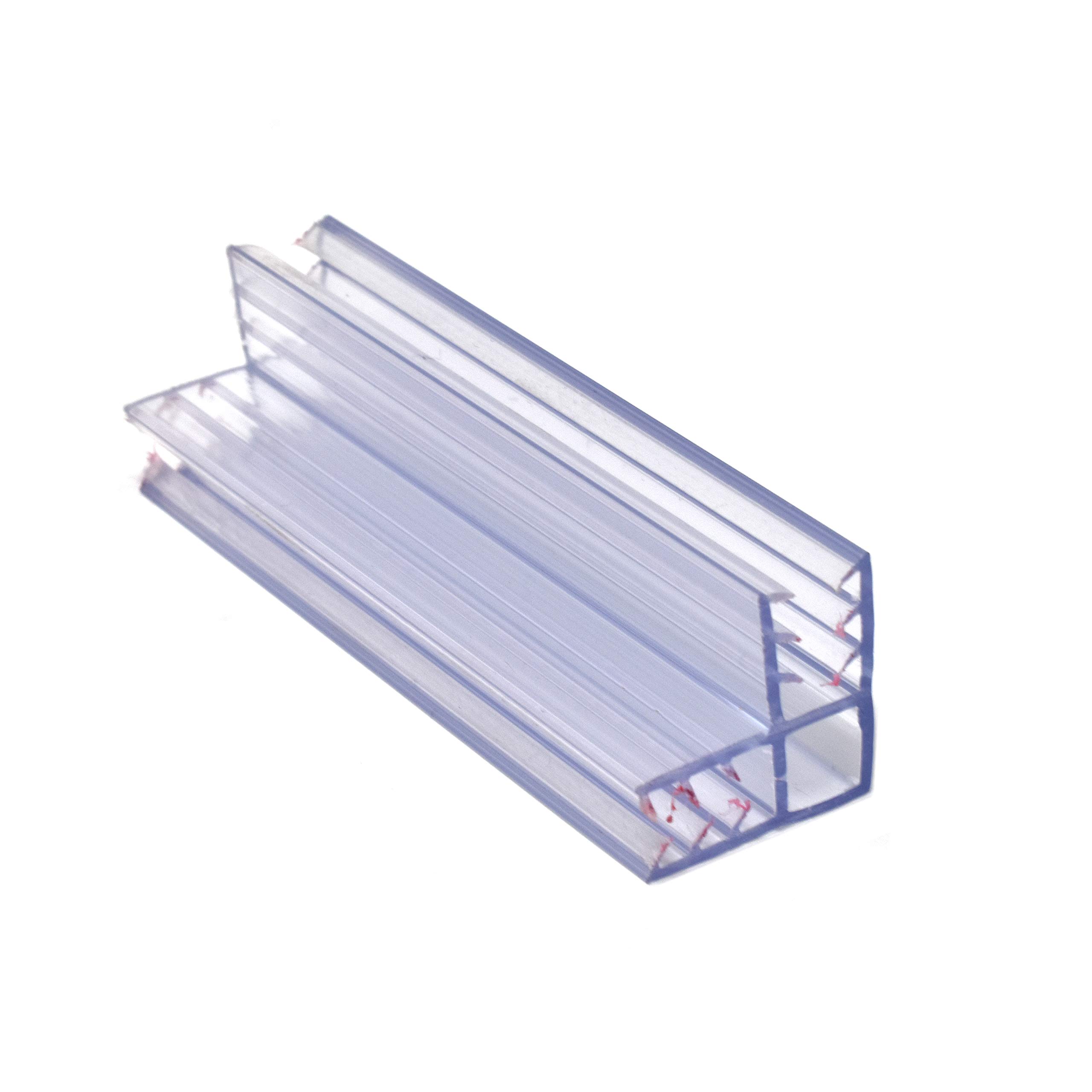 2 Way Sneeze Guard Holder™ Corner Connectors for Plexiglass, Acrylic Sheets & Airborne Droplet Barrier Panels up to 1/4" Thick, 10 Pack