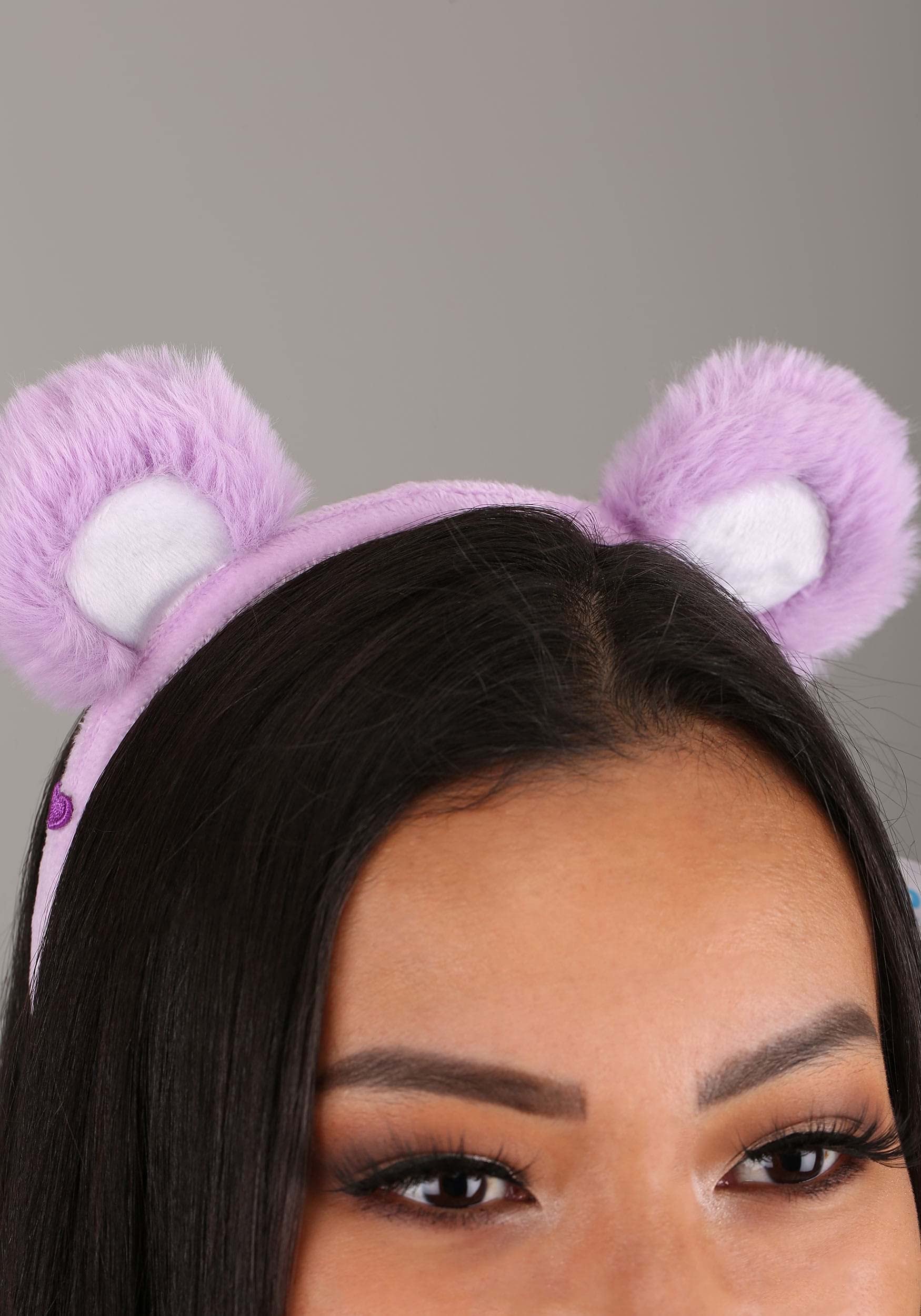 Care Bears Share Bear Ears & Patch Costume Kit for Adults with Headband & Iron-On Patch Accessory Set ST
