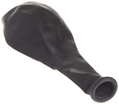 Unique Party Latex Balloons, 9", Jet Black