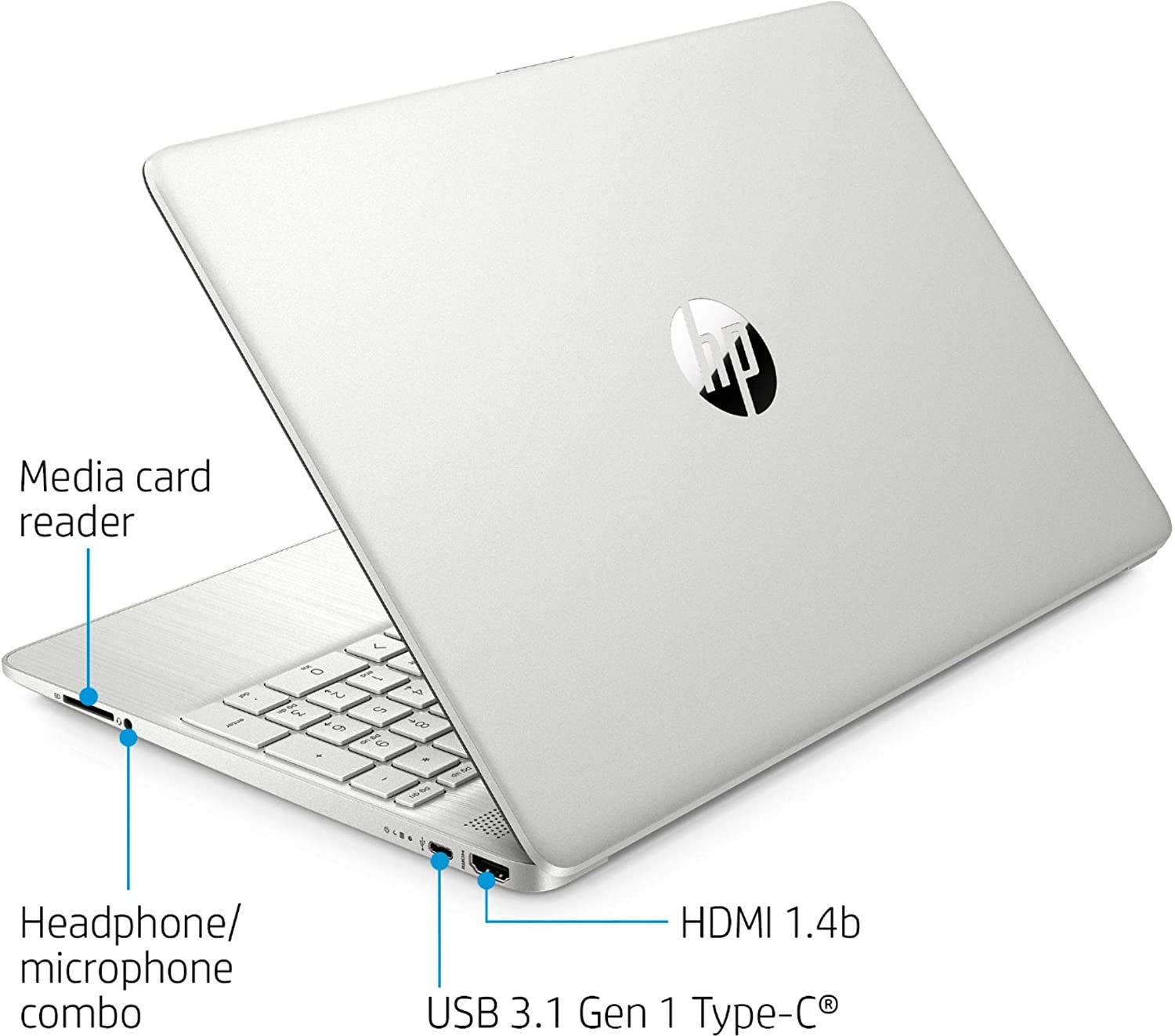 HP 15.6" HD Micro-Edge Laptop, AMD Athlon Gold 3150U, 4GB DDR4, 256GB PCIe NVMe SSD, AMD Radeon Graphics, WiFi, Bluetooth, Webcam, HDMI, USB-C, Windows 10 S, ABYS 64GB MicroSD Card
