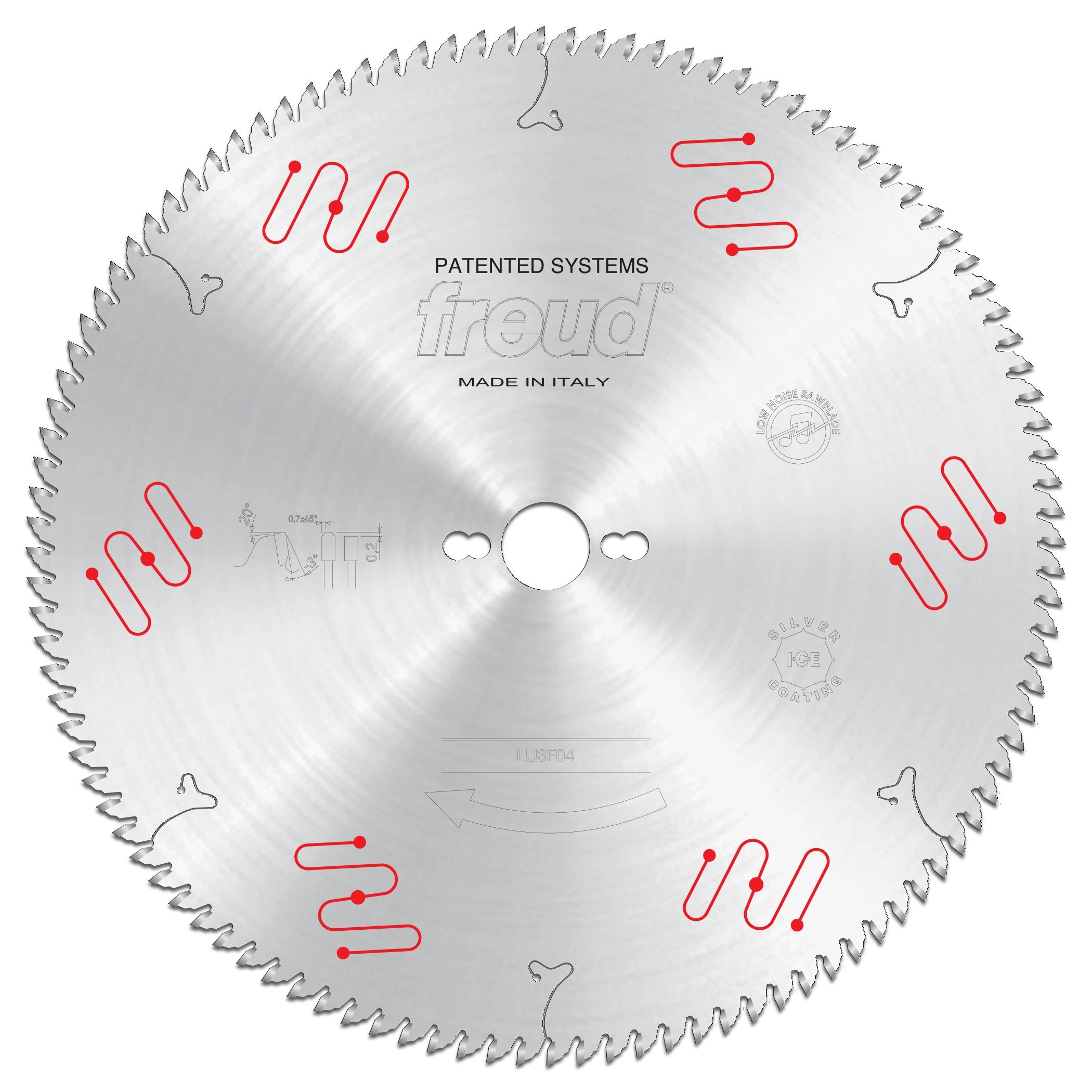 Freud LU3F04: 350mm x 108T Panel Sizing for Sliding Table Saws