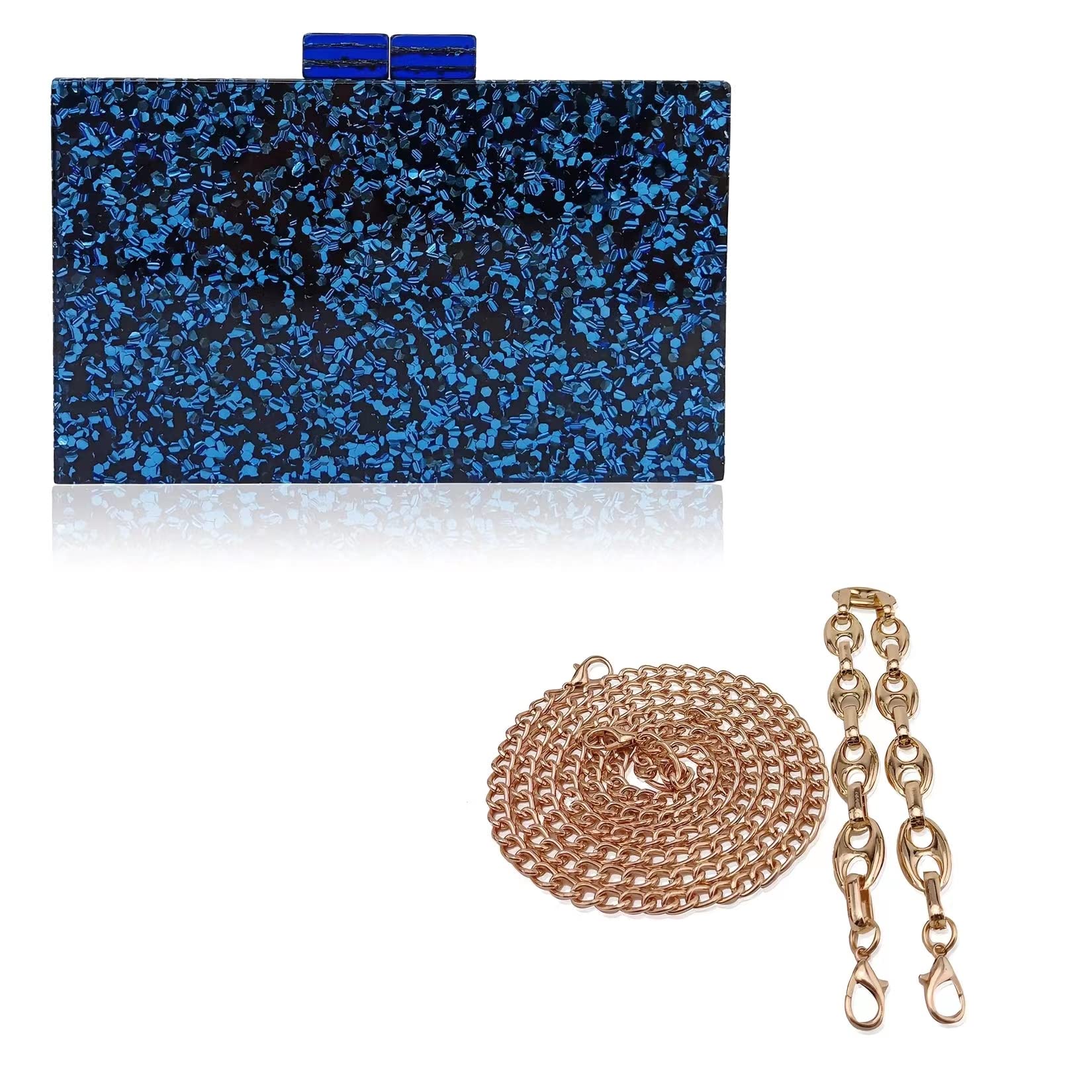 wydzrt Acrylic Purse Women's Clutch Cocktail Party Party Shoulder Bag…