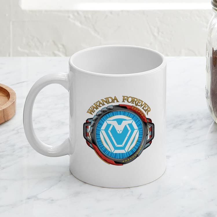 CafePress Wakanda Forever Arc Reactor Mugs Ceramic Coffee Mug, Tea Cup 11 oz