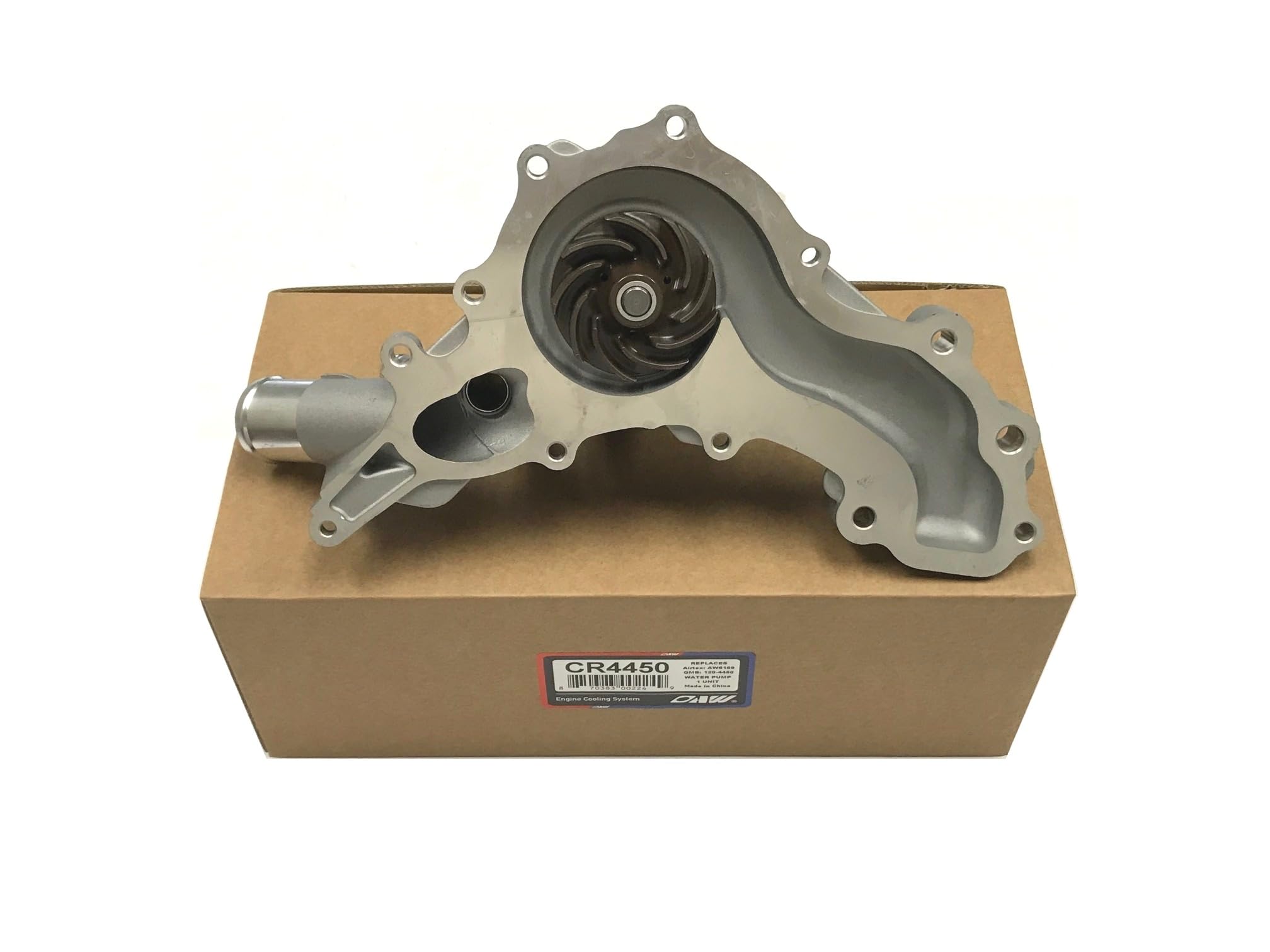 OAW CR4450 Water Pump for (2011-2022) 3.6L-V6 engine on Chrysler 200, 300, Town & Country, Dodge Avenger, Challenger, Charger, Durango, Grand Caravan, Journey, Ram 1500, Jeep Grand Cherokee