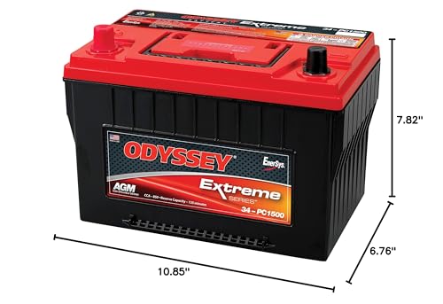 Odyssey 34-PC1500T Automotive and LTV Battery