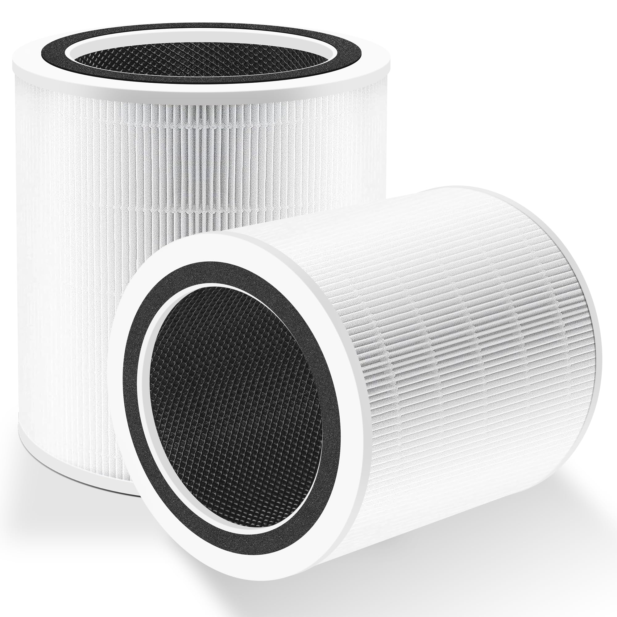Core 400S Replacement Filter for LEVOIT Core 400S Smart WiFi Air Purifier, Funmit 3-in-1 H13 True HEPA Replacement Filter, Compared to Part # Core 400S-RF, 2 Pack, White