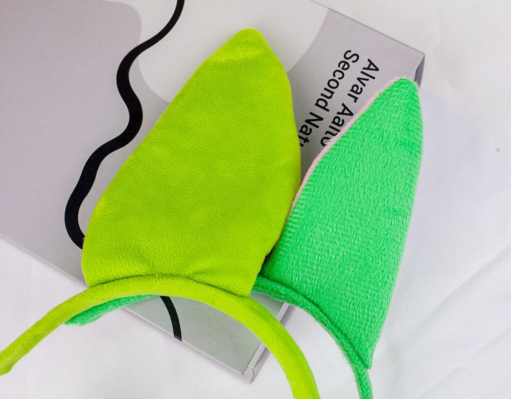 Big Ears Headband,Alien Headband,Headwear with Ears,Cute Decorative Hair Hoop for Hallowen,Cosplay (Yellow)