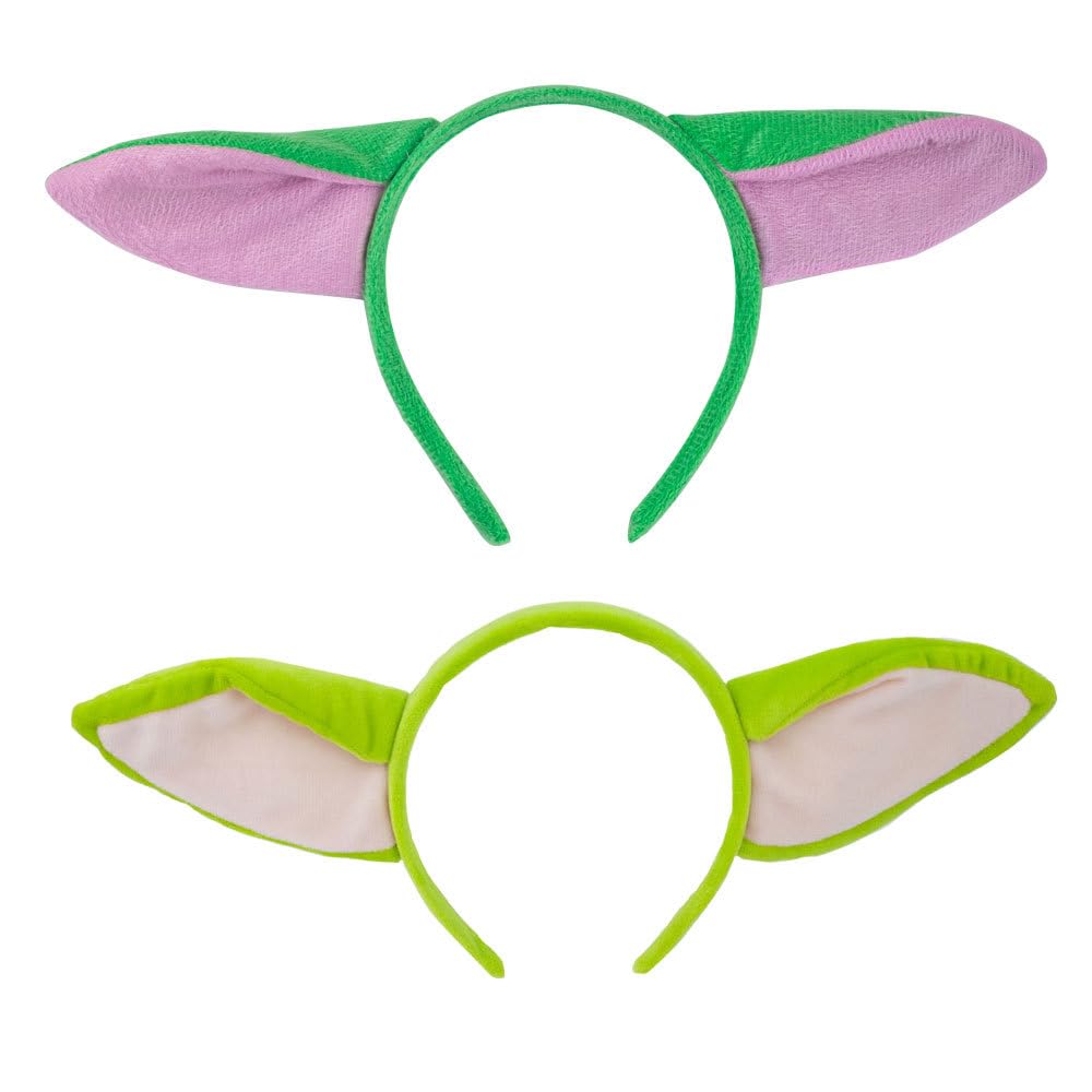 Big Ears Headband,Alien Headband,Headwear with Ears,Cute Decorative Hair Hoop for Hallowen,Cosplay (Yellow)