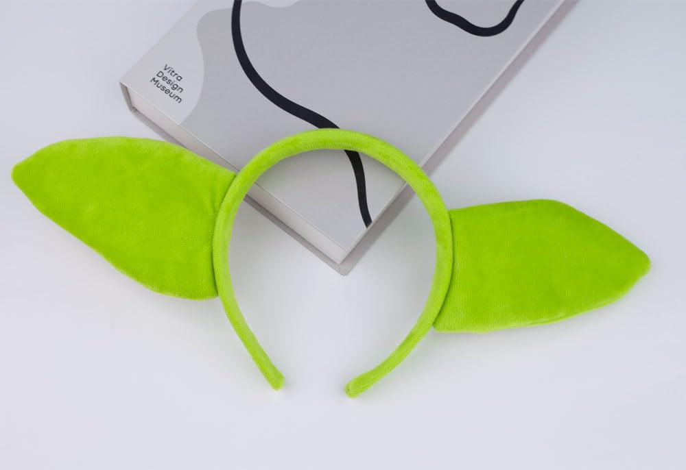Big Ears Headband,Alien Headband,Headwear with Ears,Cute Decorative Hair Hoop for Hallowen,Cosplay (Yellow)