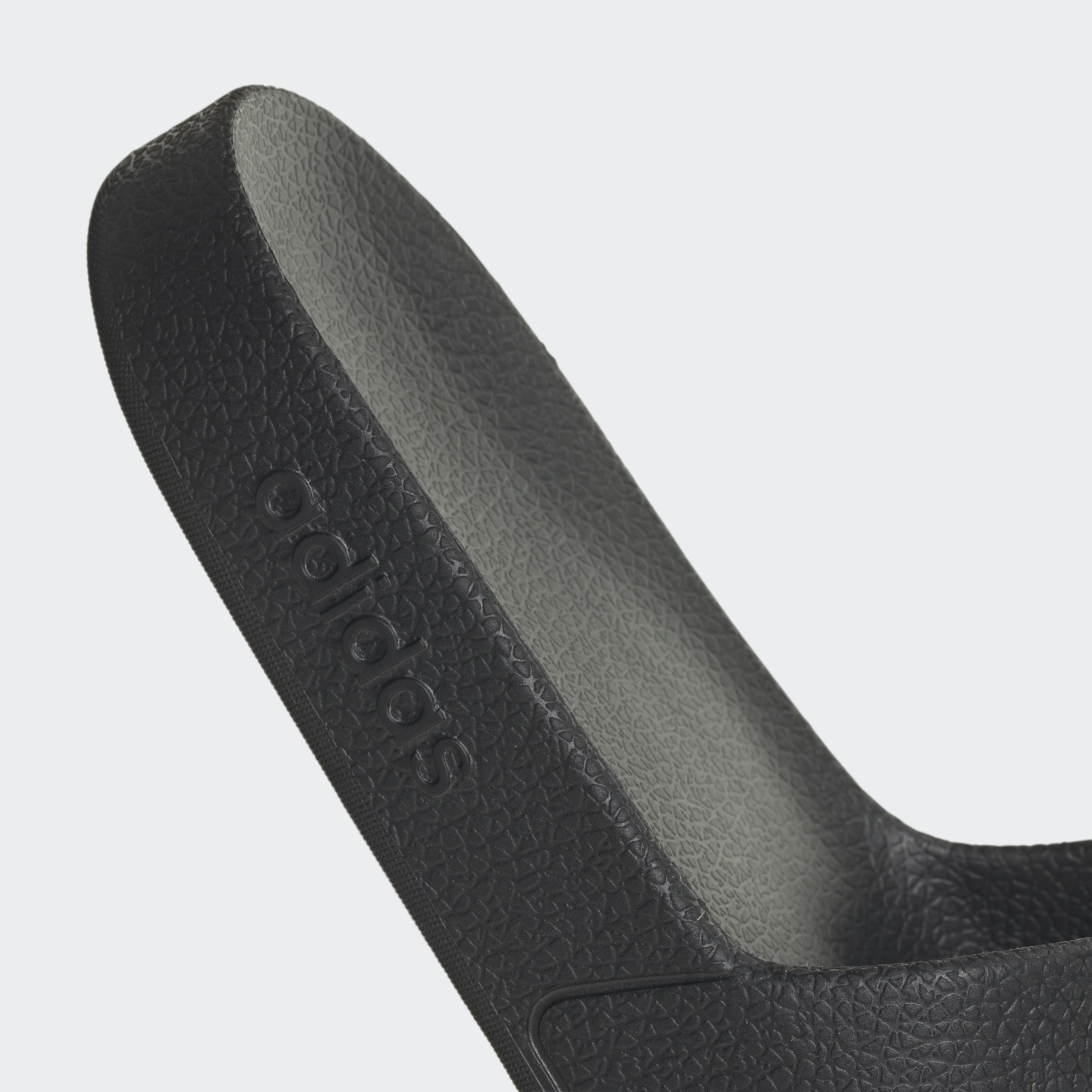 adidas Unisex Adilette Aqua Slide Sandal, Core Black/Core Black/Core Black, 10 US Men