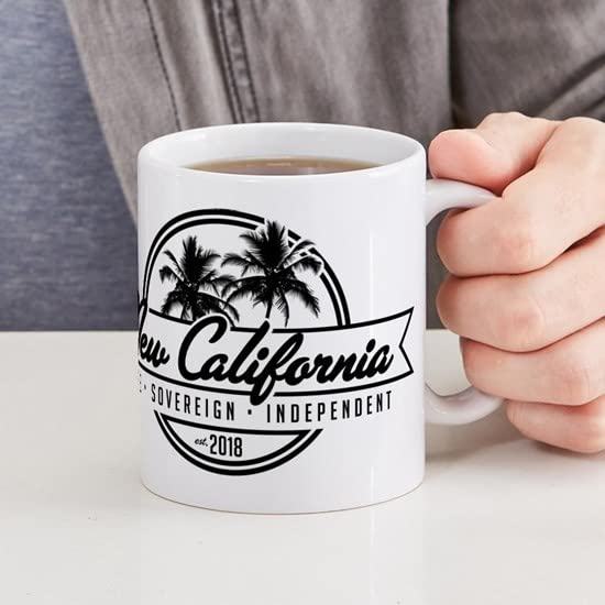 CafePress New California Ceramic Coffee Mug, Tea Cup 11 oz
