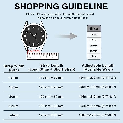 Anbeer Silicone Watch Band 20mm Quick Release Rubber Watch Straps for Men Women,White with Silver Stainless Steel Buckle