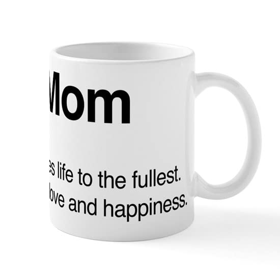 CafePress Hippie Mom Mug Ceramic Coffee Mug, Tea Cup 11 oz