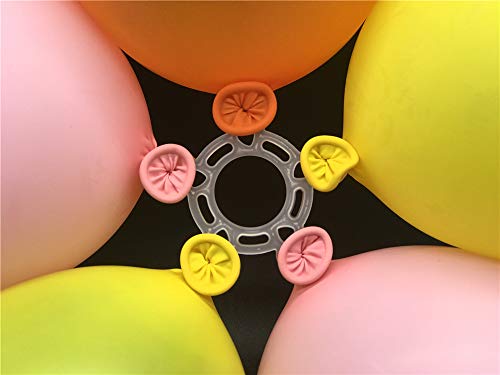 iFlyMars 60 PCS Balloon Clips s for Balloon Arch,Balloon Column Stand and Balloon Flowers, Birthday Wedding Baby Shower Party Decorations