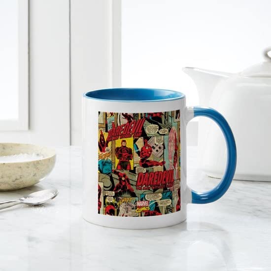 CafePress Daredevil Collage Mug Ceramic Coffee Mug, Tea Cup 11 oz
