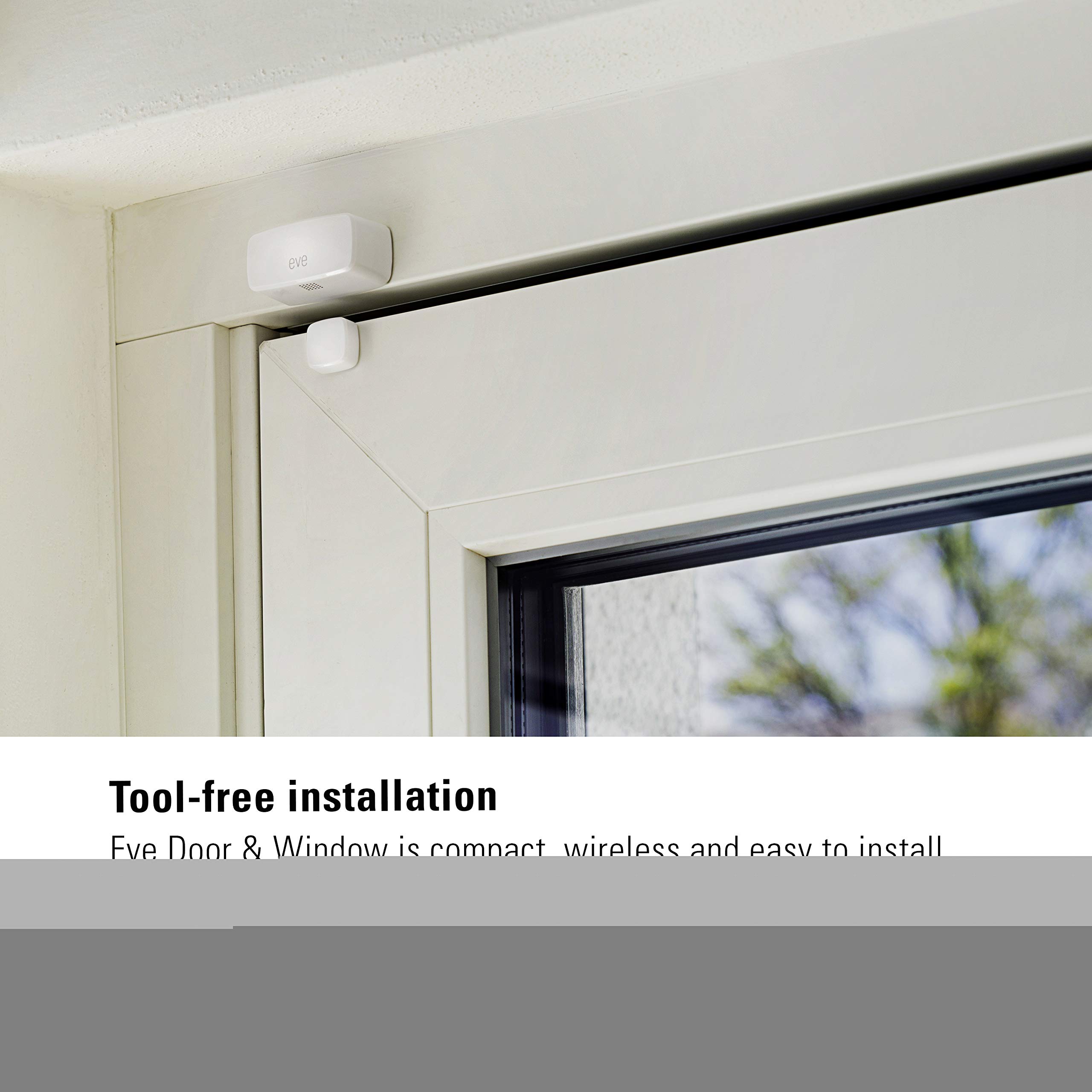 Eve Energy - Smart Plug, App and Voice Control, 100% Privacy, Matter Over Thread, Works & Door & Window & Doors, Automatically Trigger Accessories & Scenes, App Notifications