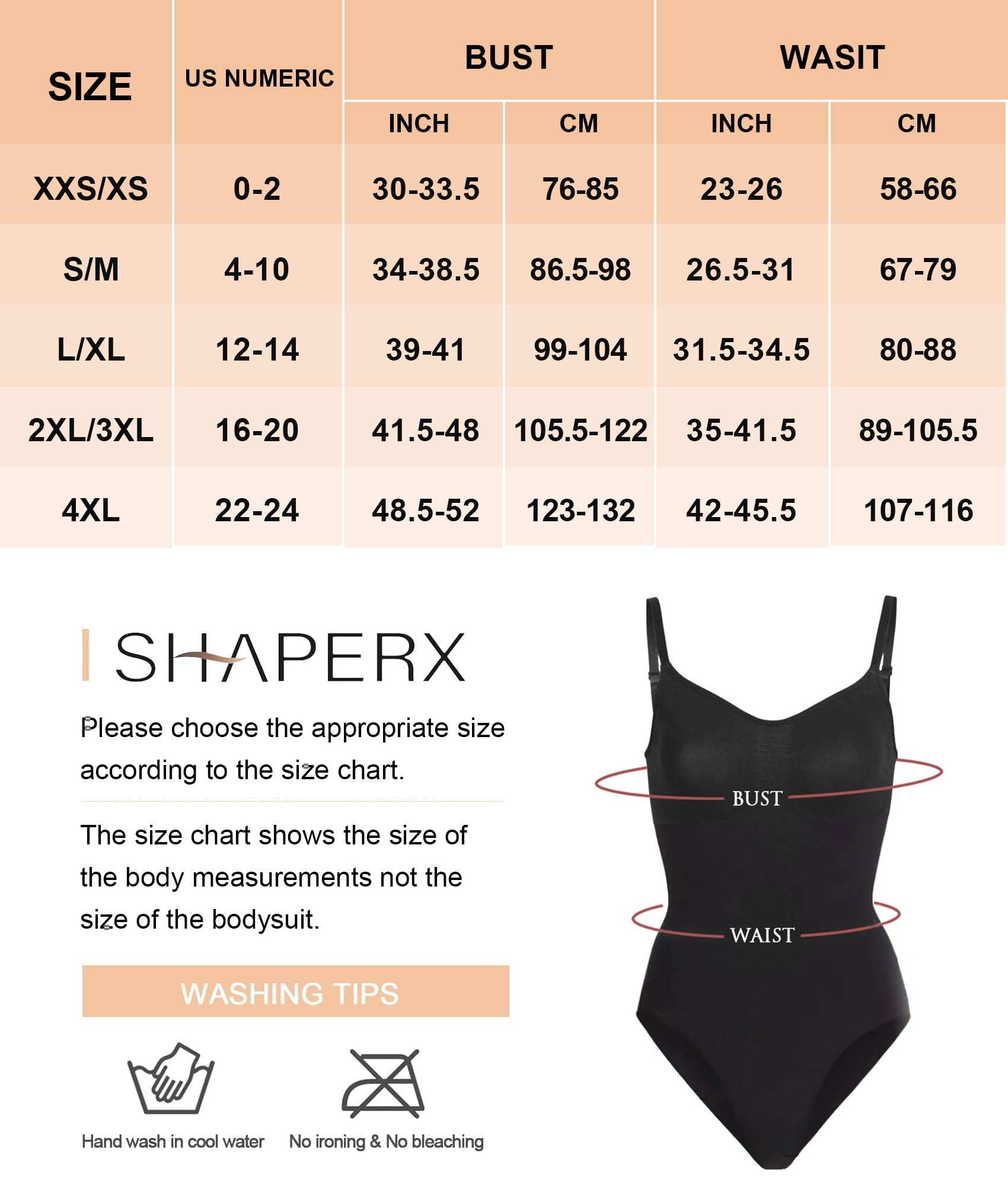 SHAPERX Women's Shapewear Bodysuit Tummy Control Body Shaper Seamless Sculpting Snatched Waist Body Suit,SZ5213-Black-L/XL