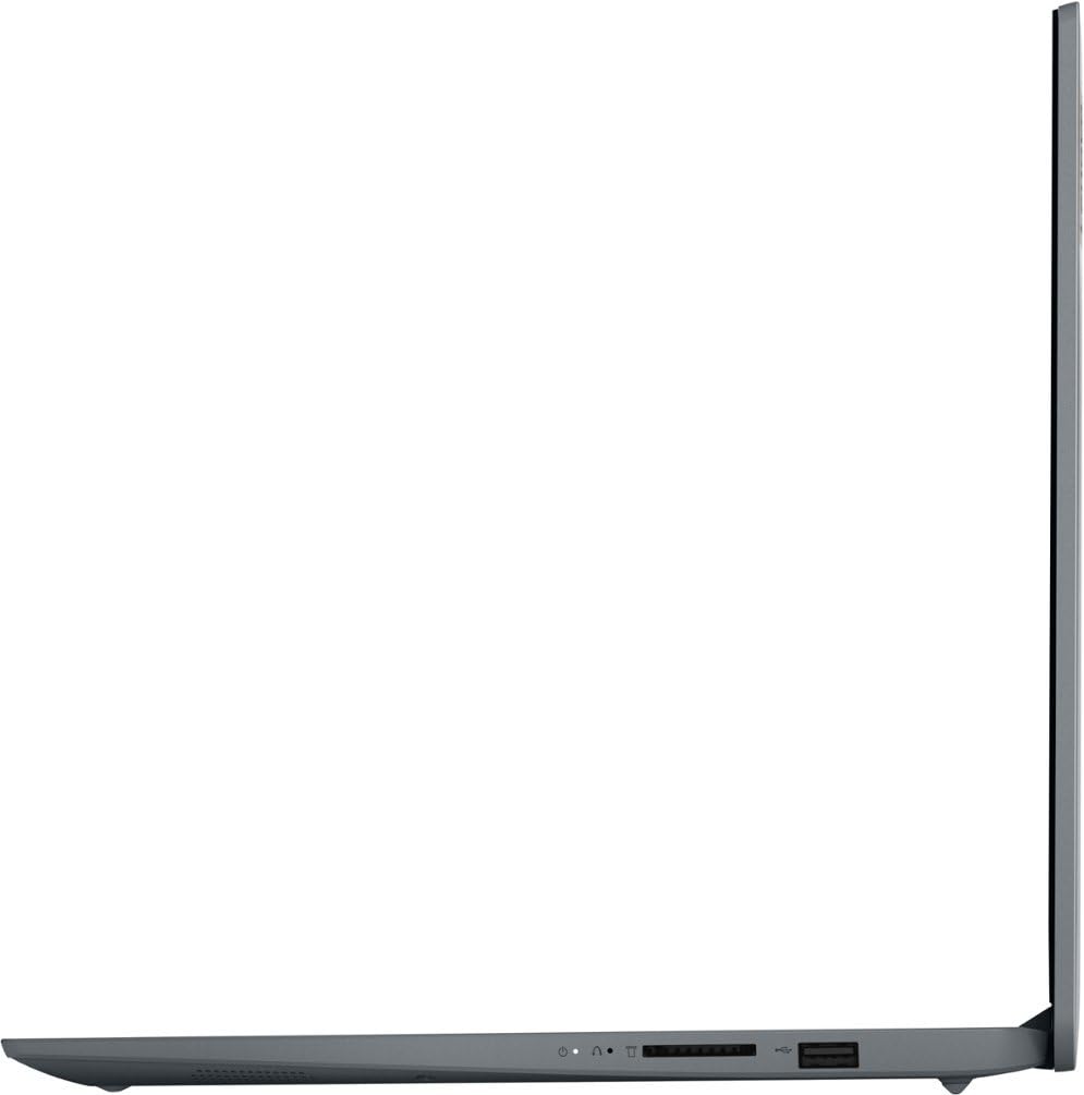 Lenovo IdeaPad 1 15.6"" HD Laptop, Athlon Silver 7120U, 4GB RAM, 256GB PCIE SSD, Webcam, Type-C, SD Card Reader, USB-A&C, Wi-Fi 6, Windows 11 + GM Accessory, Cloud Grey